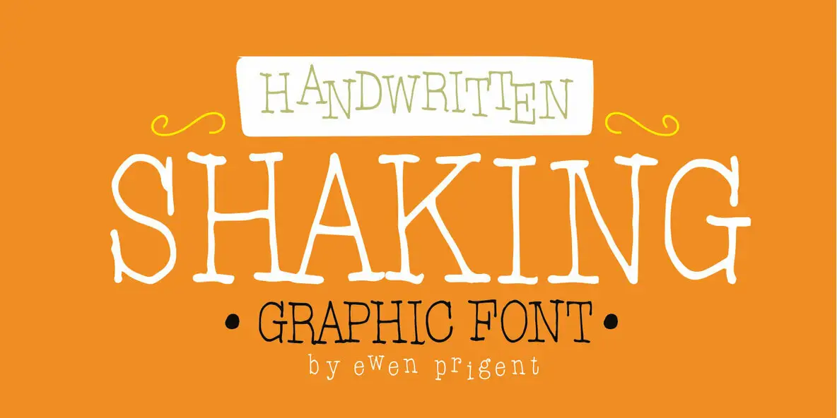 Shaking Font - YouWorkForThem