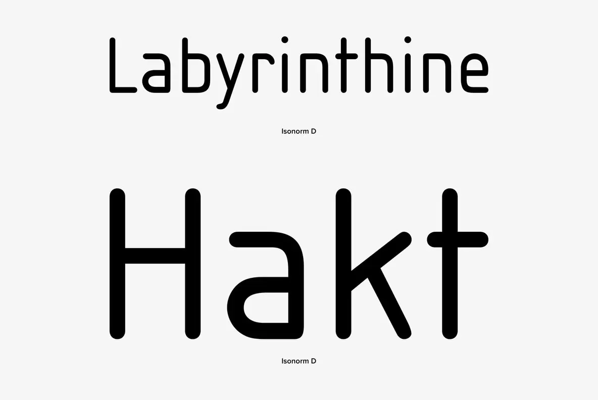 Isonorm Font - YouWorkForThem