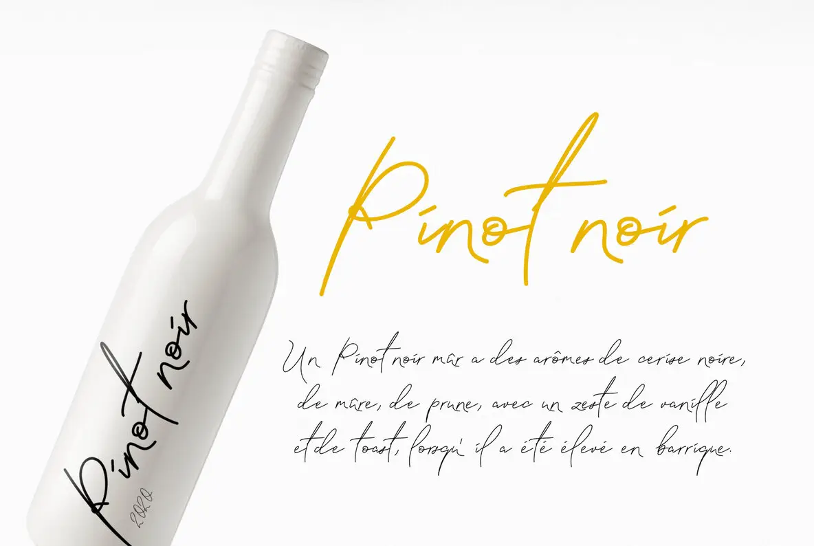 Blanc Seing Font - YouWorkForThem