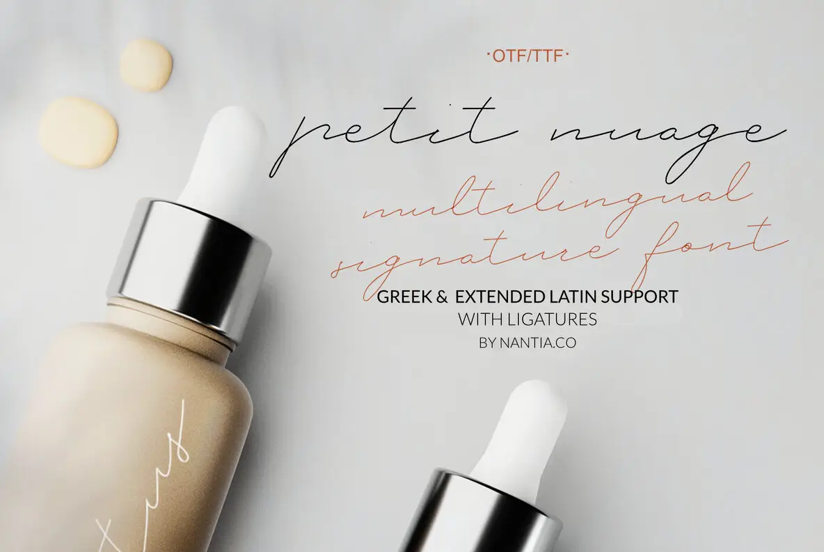 Petit Nuage Font - YouWorkForThem