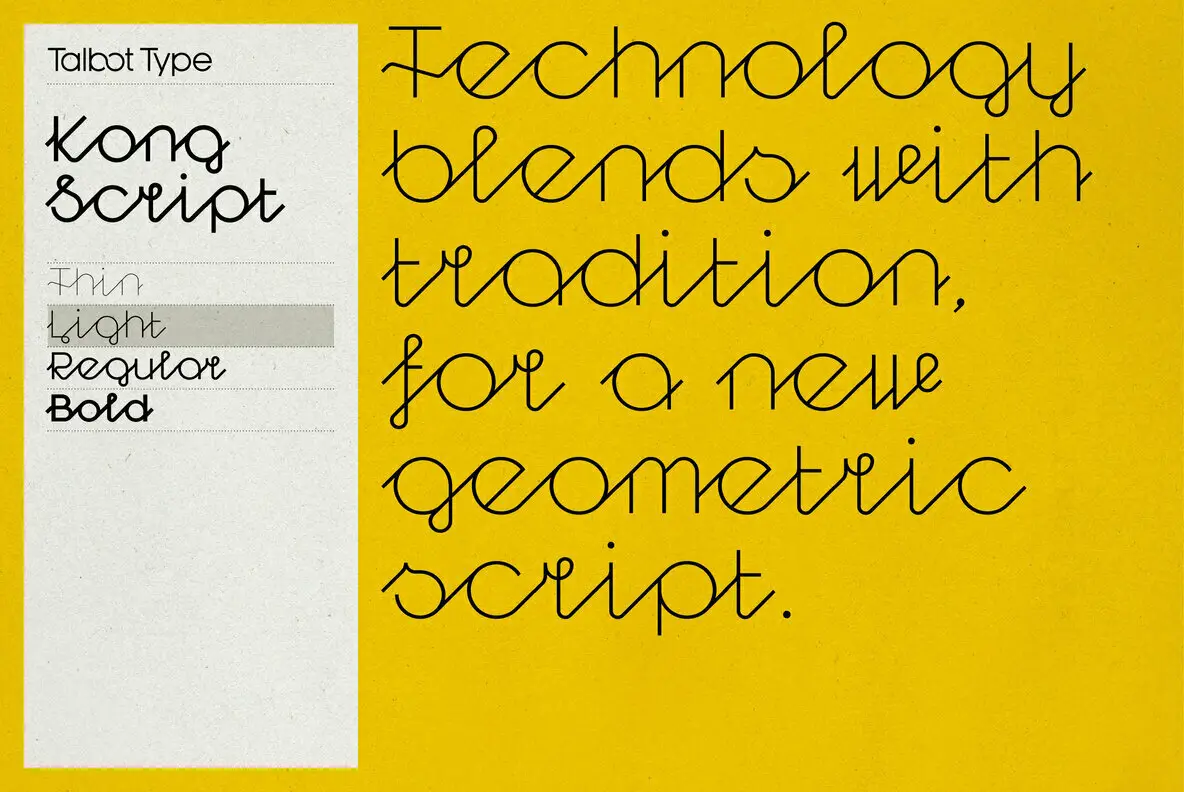 Kong Script Font - FontPath