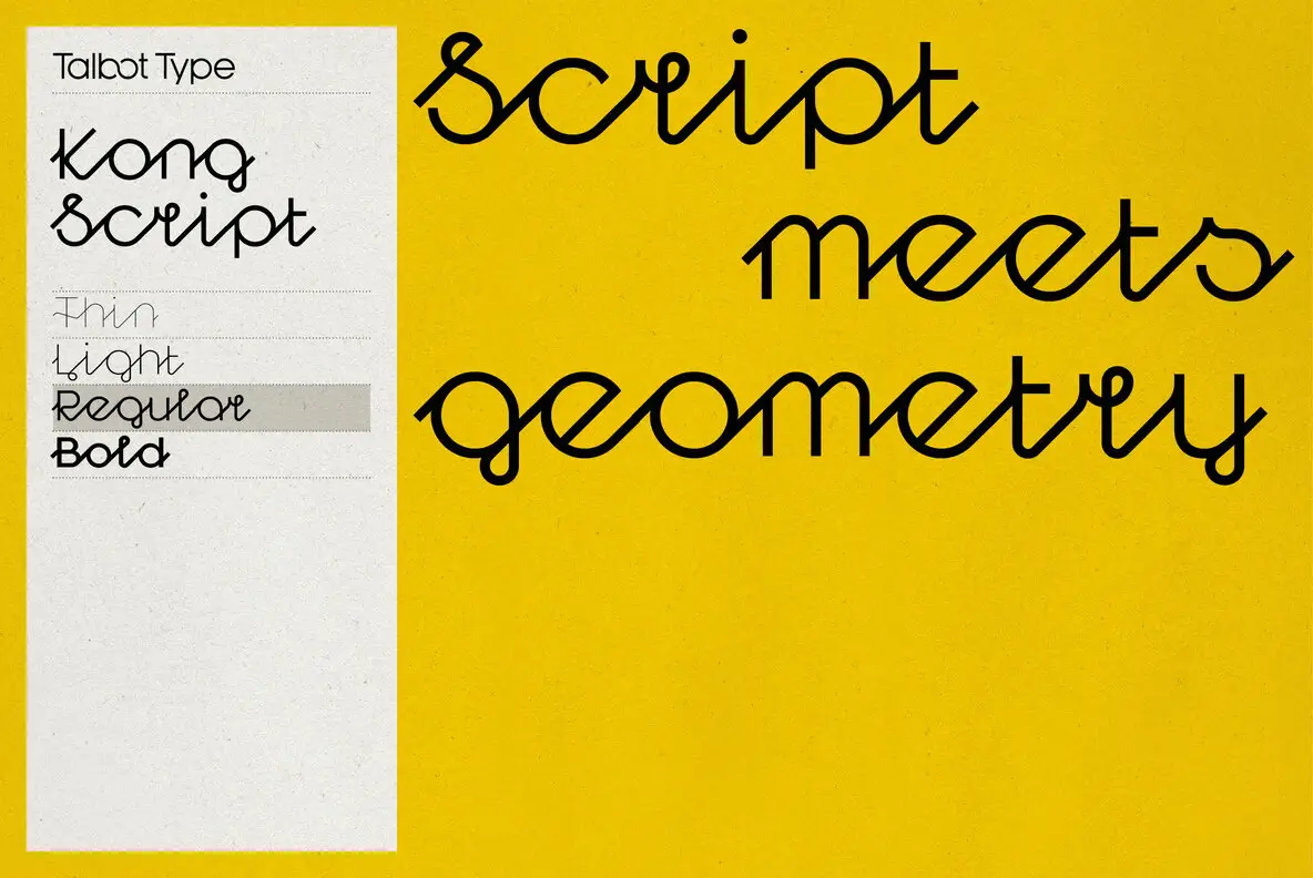 Kong Script Font - FontPath