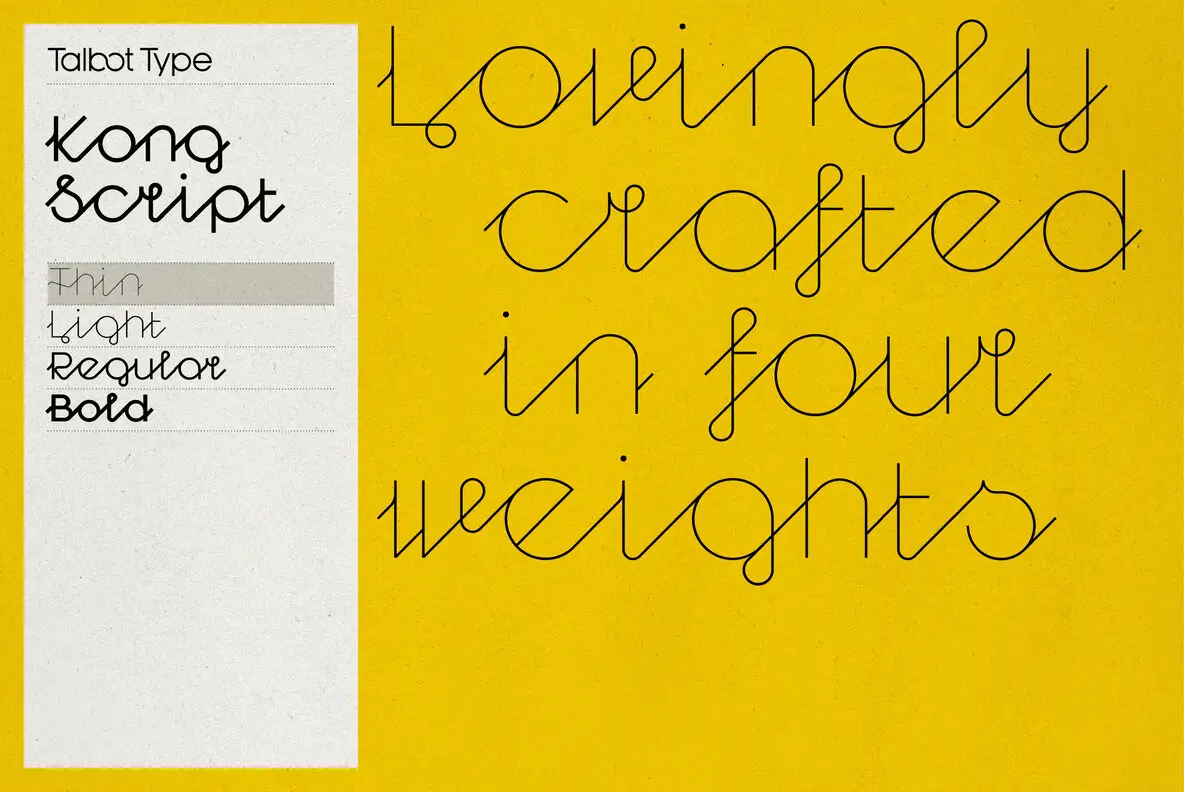 Kong Script Font - FontPath