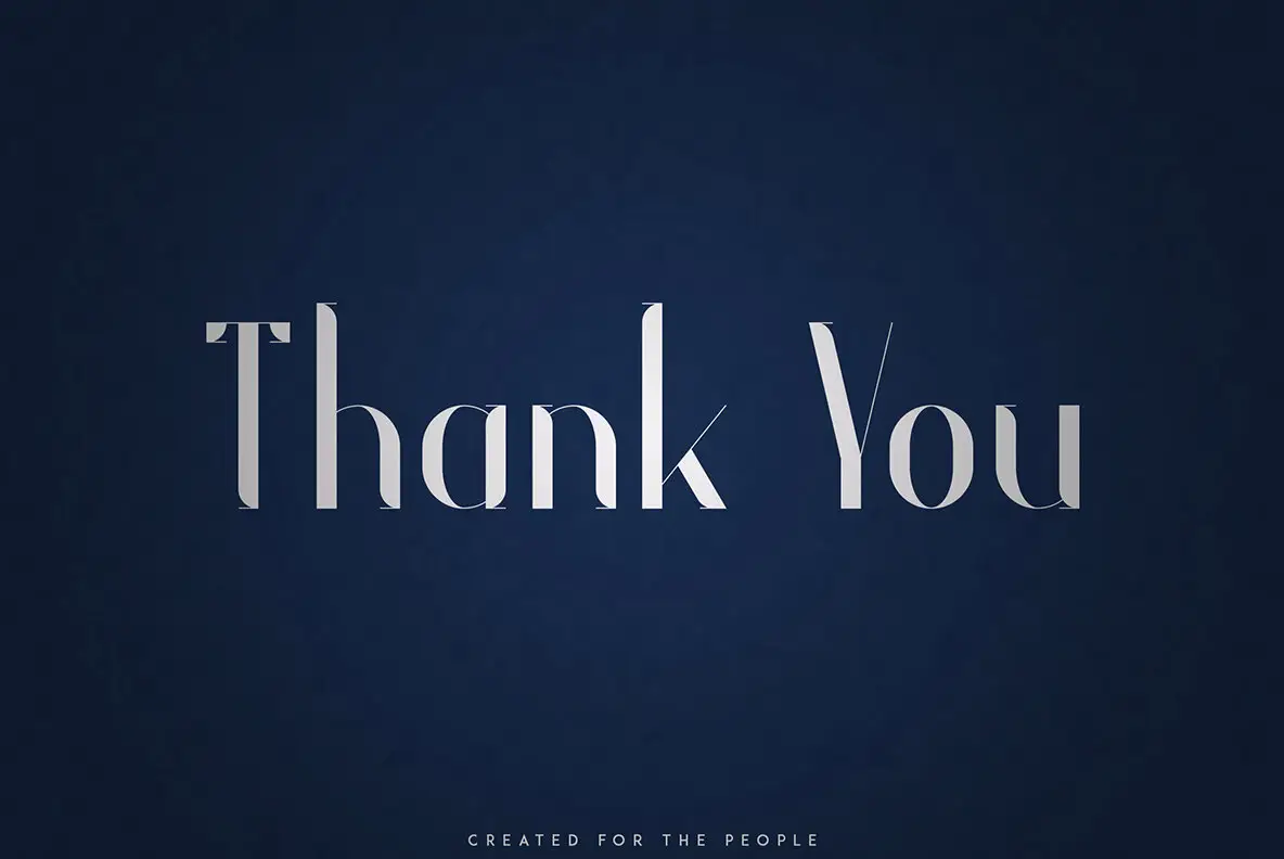Indigo Font - YouWorkForThem