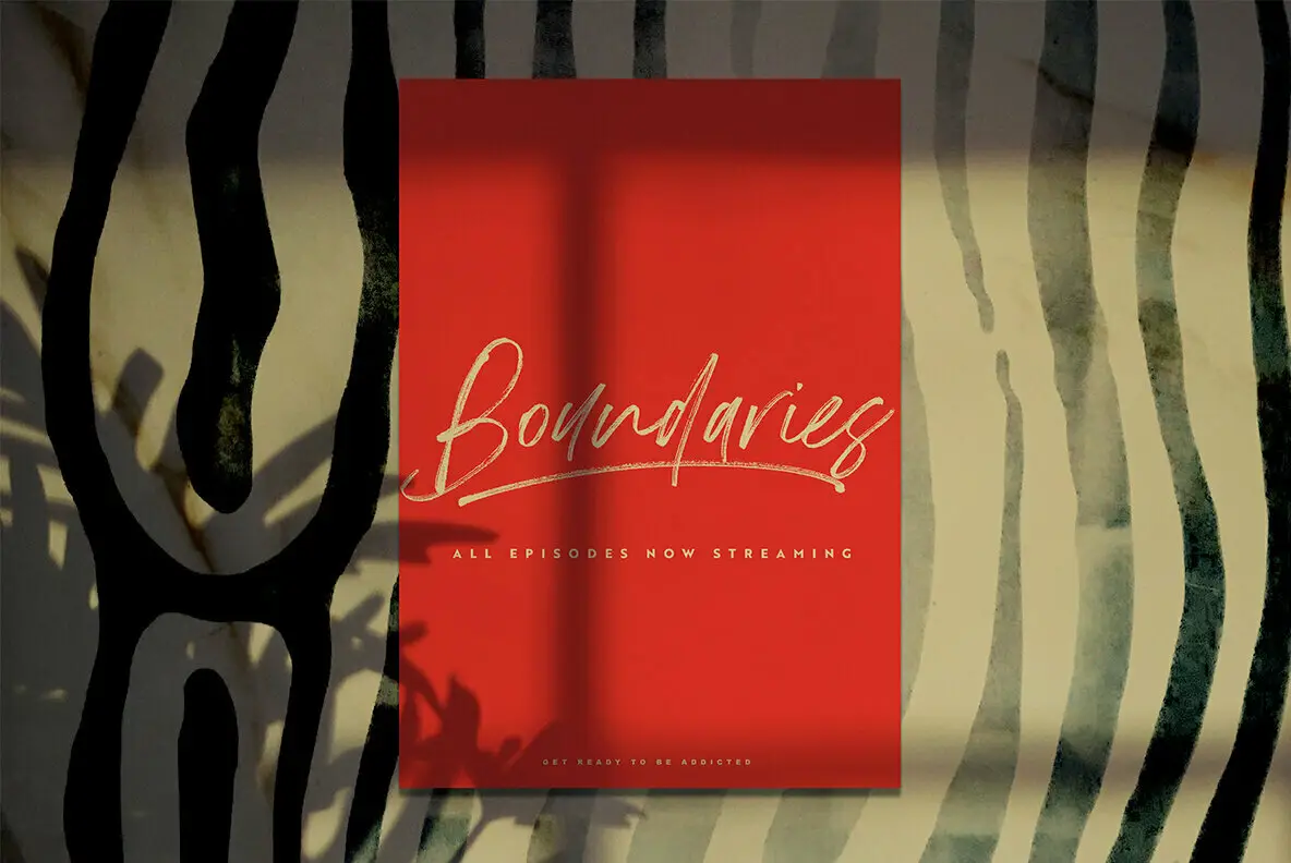 Drama Font - YouWorkForThem