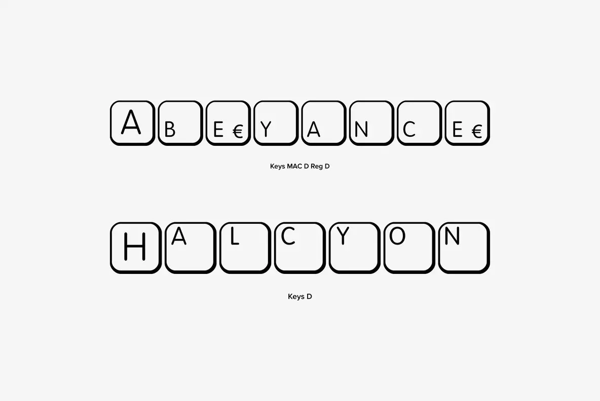 Keys Font - FontPath