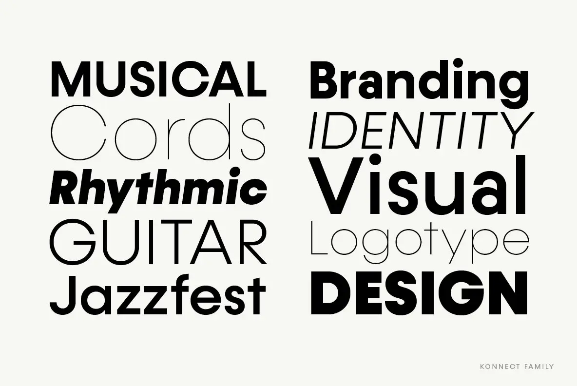 Konnect Font - YouWorkForThem