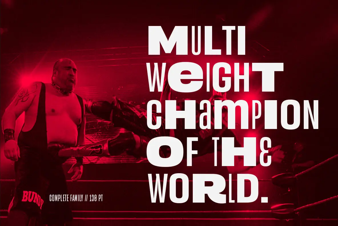 Versus Font - YouWorkForThem