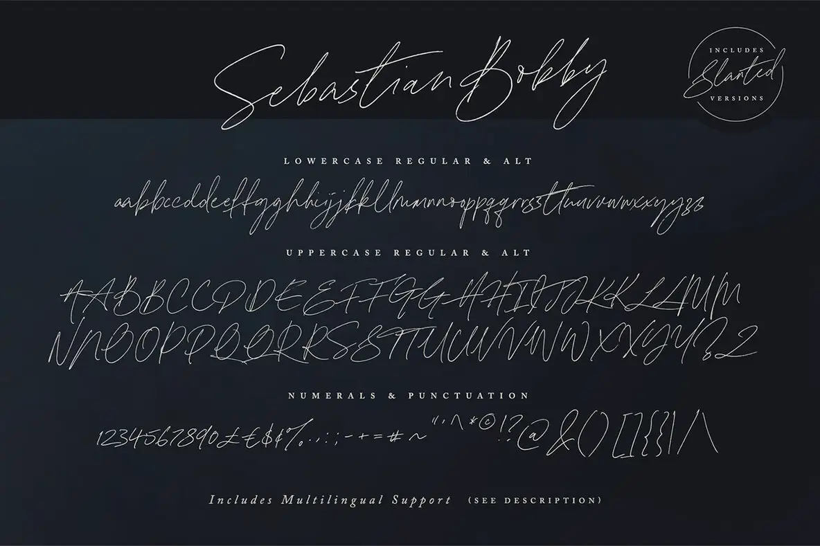 Sebastian Bobby Font - YouWorkForThem