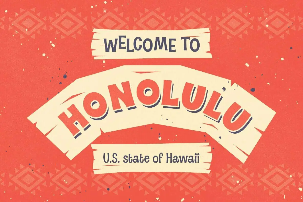 Halau Font - YouWorkForThem