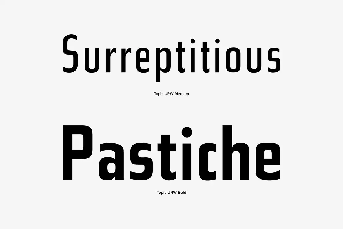 Topic Font - YouWorkForThem