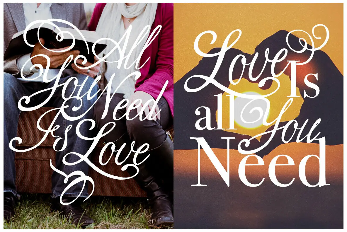 Heartless Font - YouWorkForThem