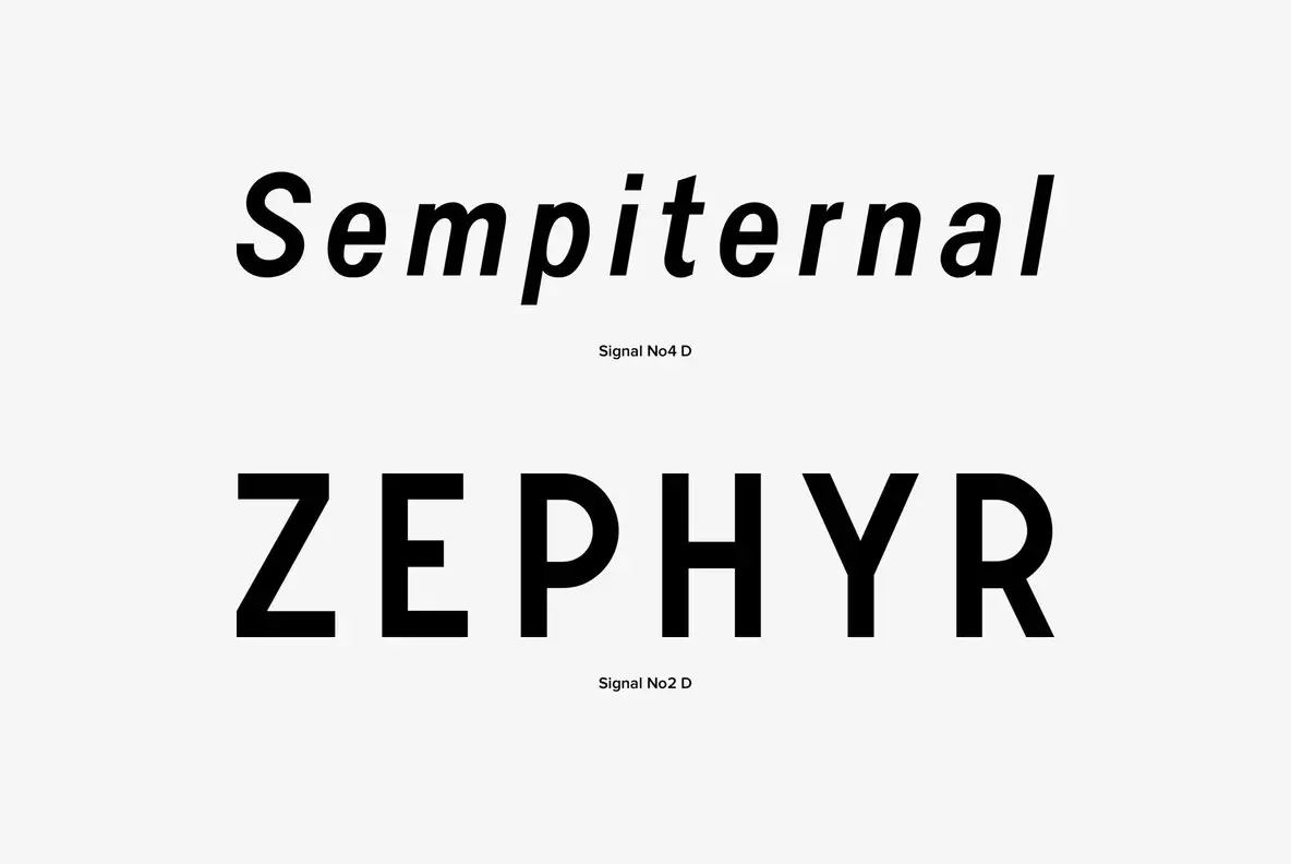 Signal Font - YouWorkForThem
