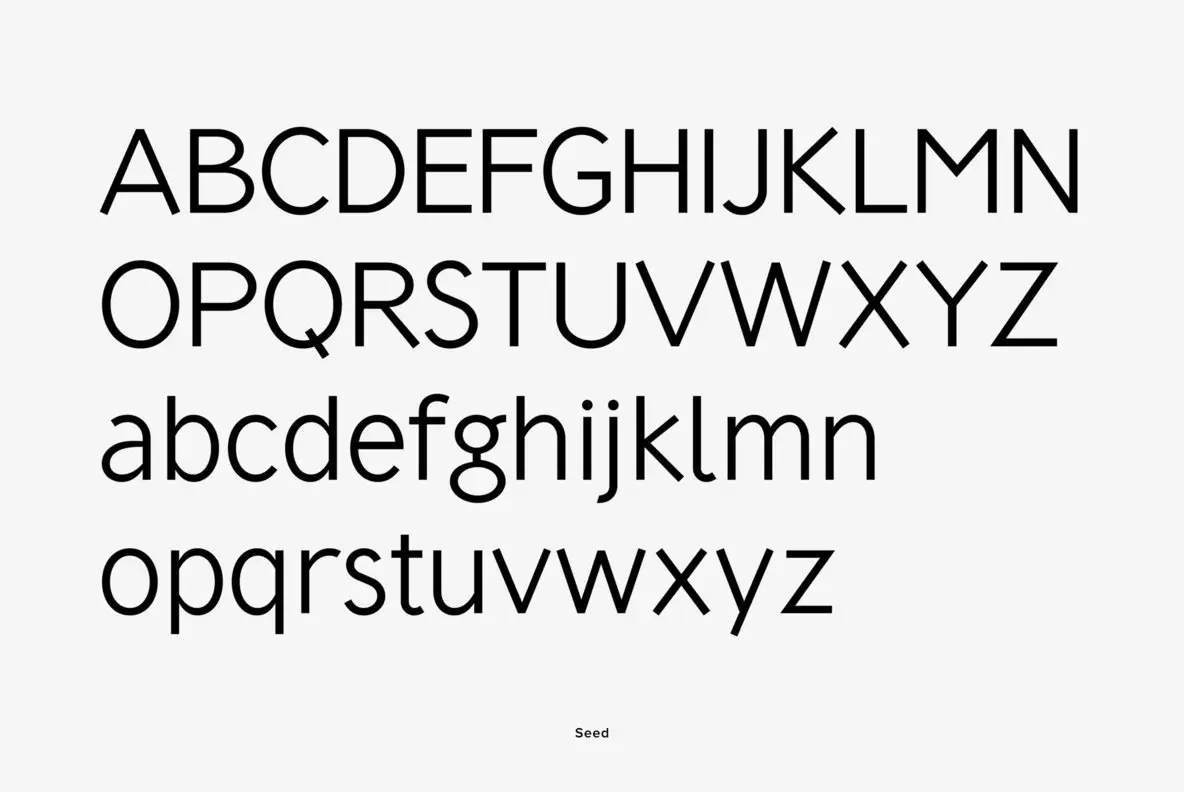 Seed Font - YouWorkForThem