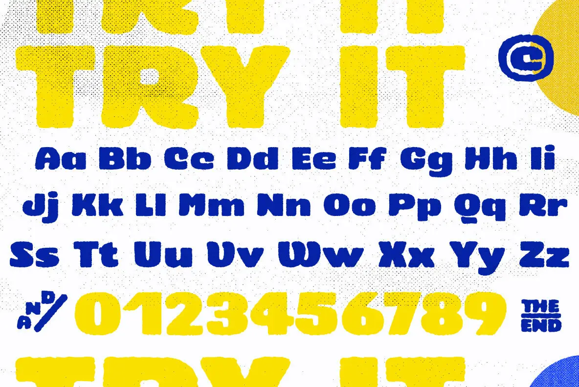 Stubby Rough Font - YouWorkForThem