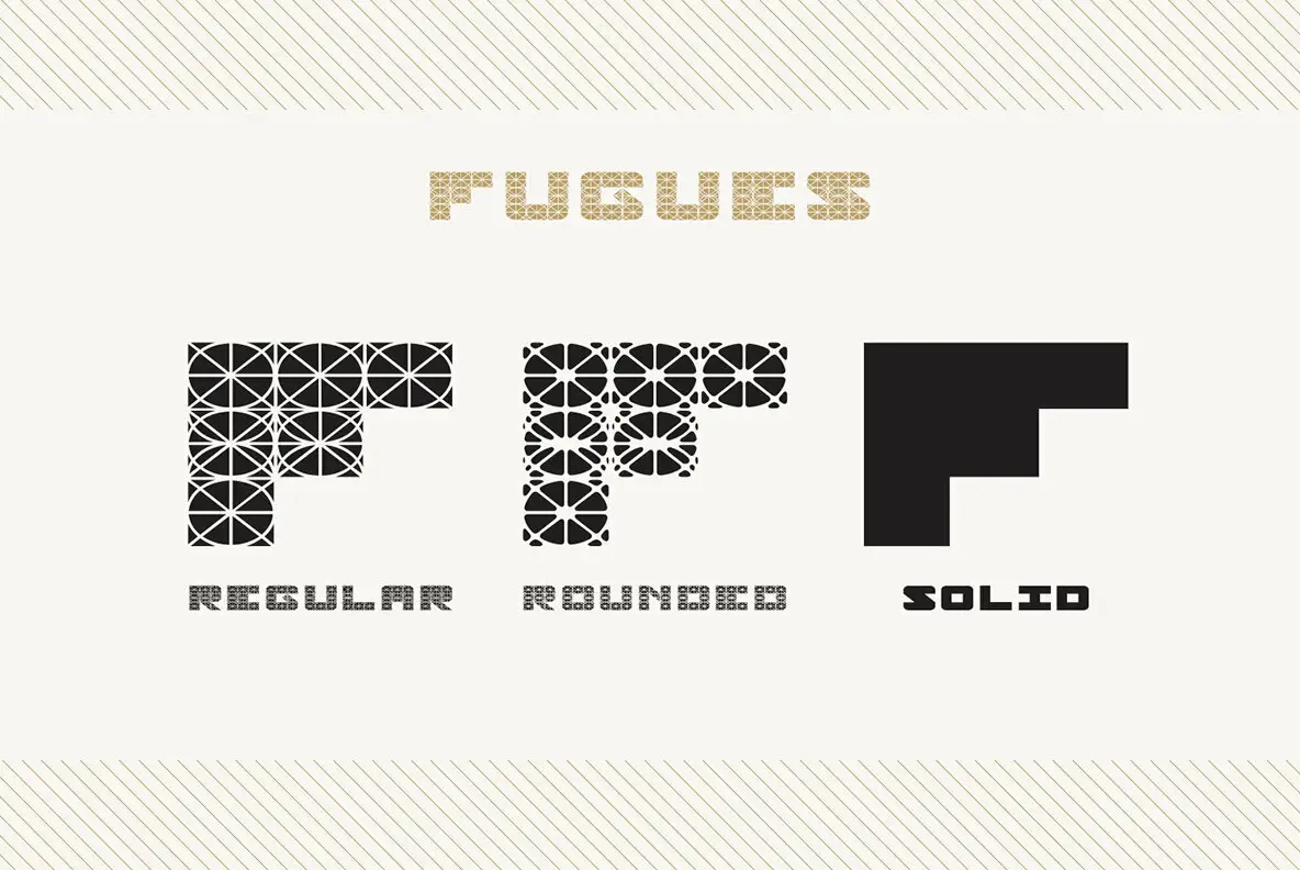 Fugues Font - YouWorkForThem