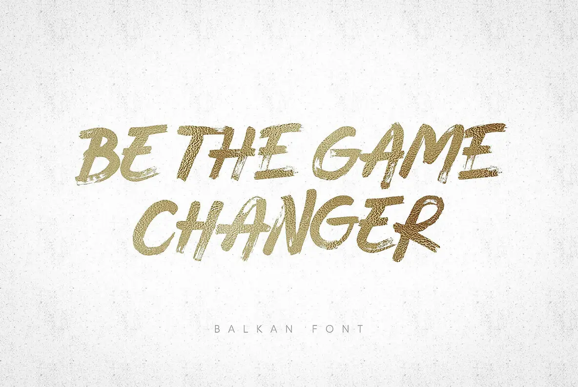 Balkan Font - YouWorkForThem