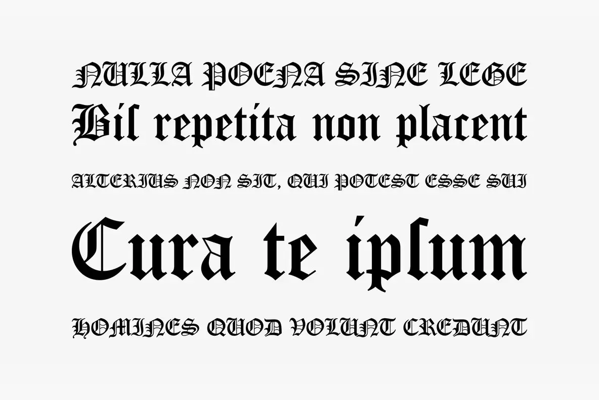Old English Font - FontPath