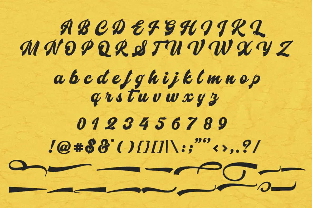 Mistery Font - YouWorkForThem
