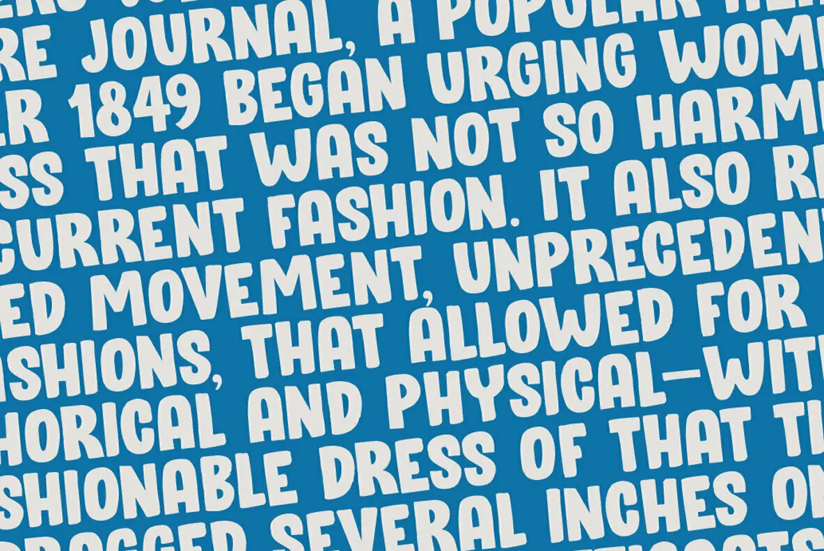 Bloomer Font - YouWorkForThem