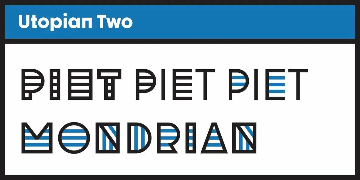 Utopian Dystopian Font - YouWorkForThem