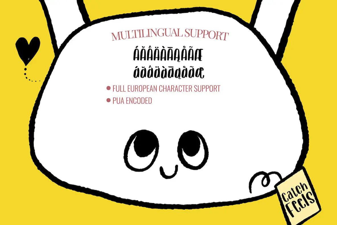 Catch Feels Font - FontPath