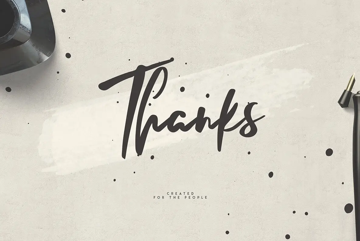 Lelushka Script and Ink marks Font - YouWorkForThem