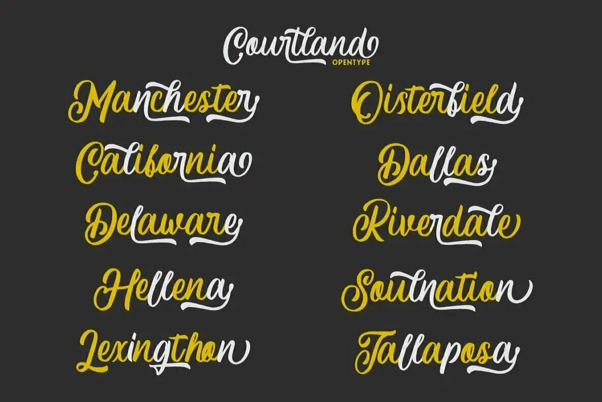 Courtland Font - YouWorkForThem
