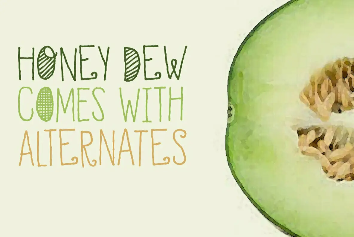 Honey Dew Font - YouWorkForThem