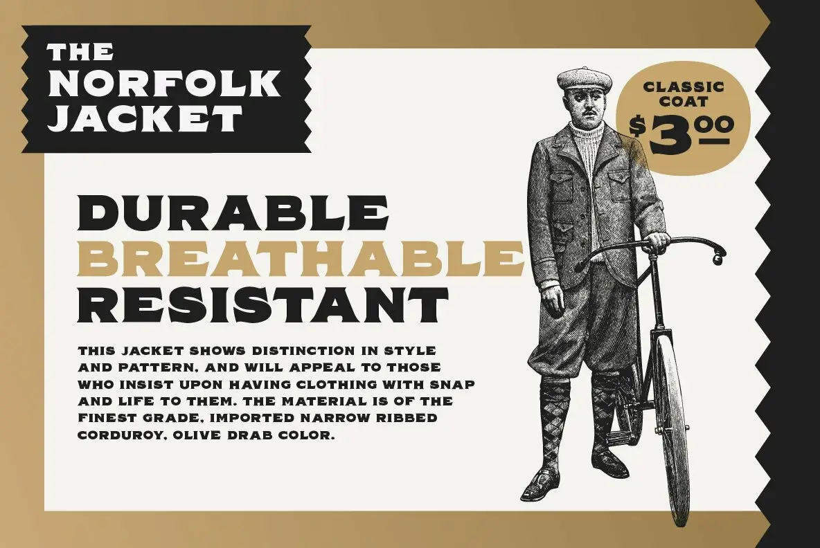 Norfolk Font - YouWorkForThem