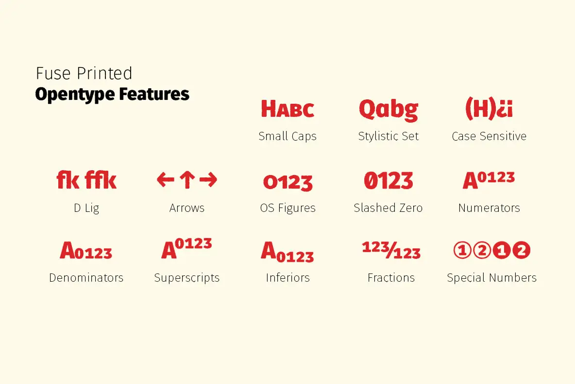 Fuse V.2 Printed Font - YouWorkForThem