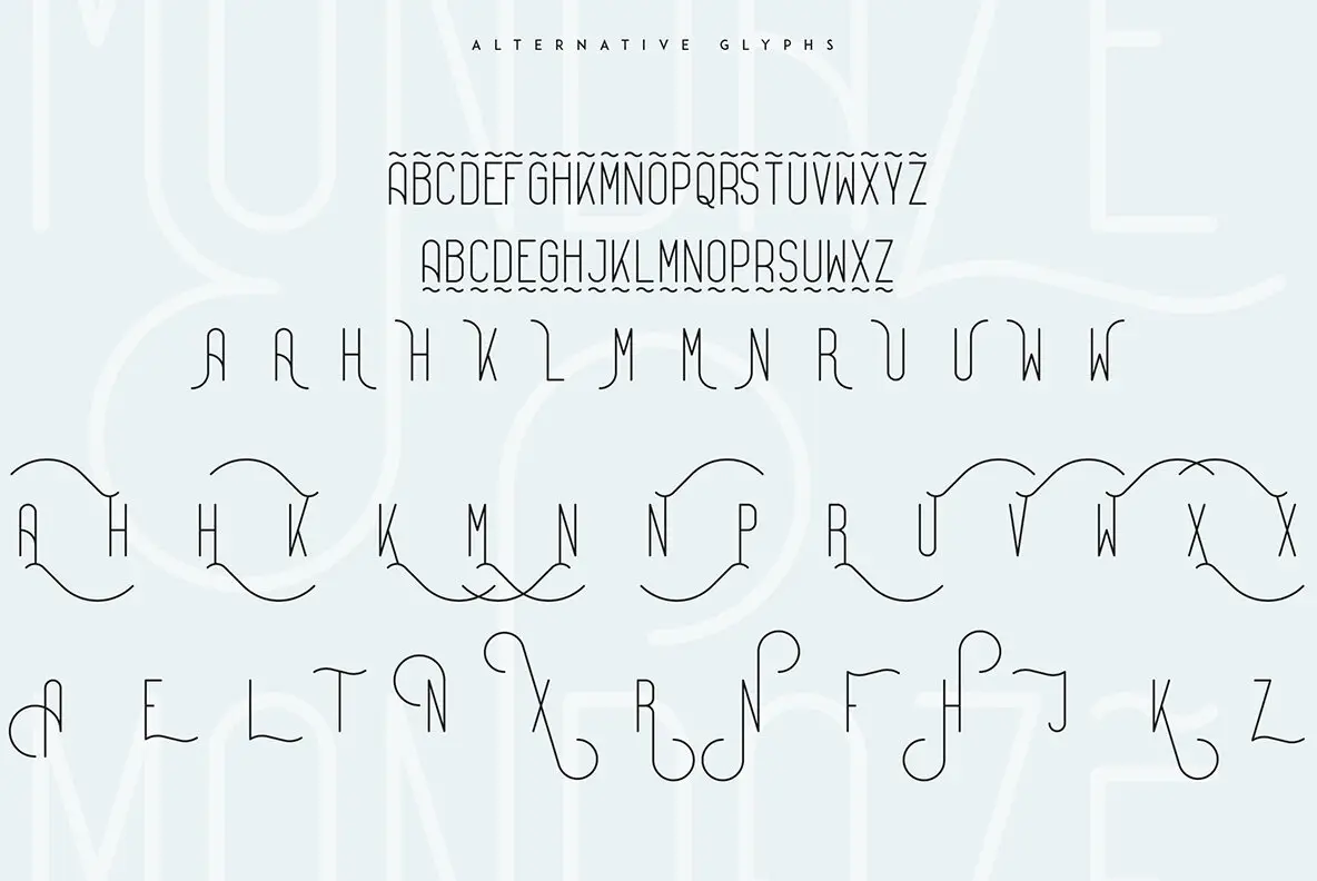 Mondaze Font - YouWorkForThem