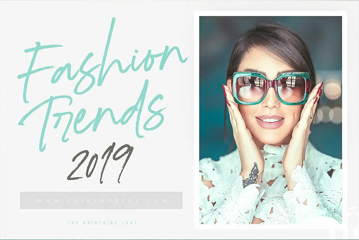 The Brightside Font - YouWorkForThem