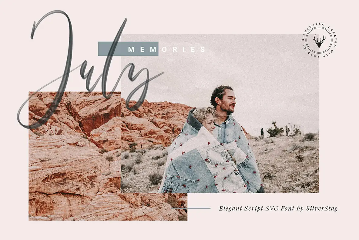 Maria Rose SVG Font Font - FontPath