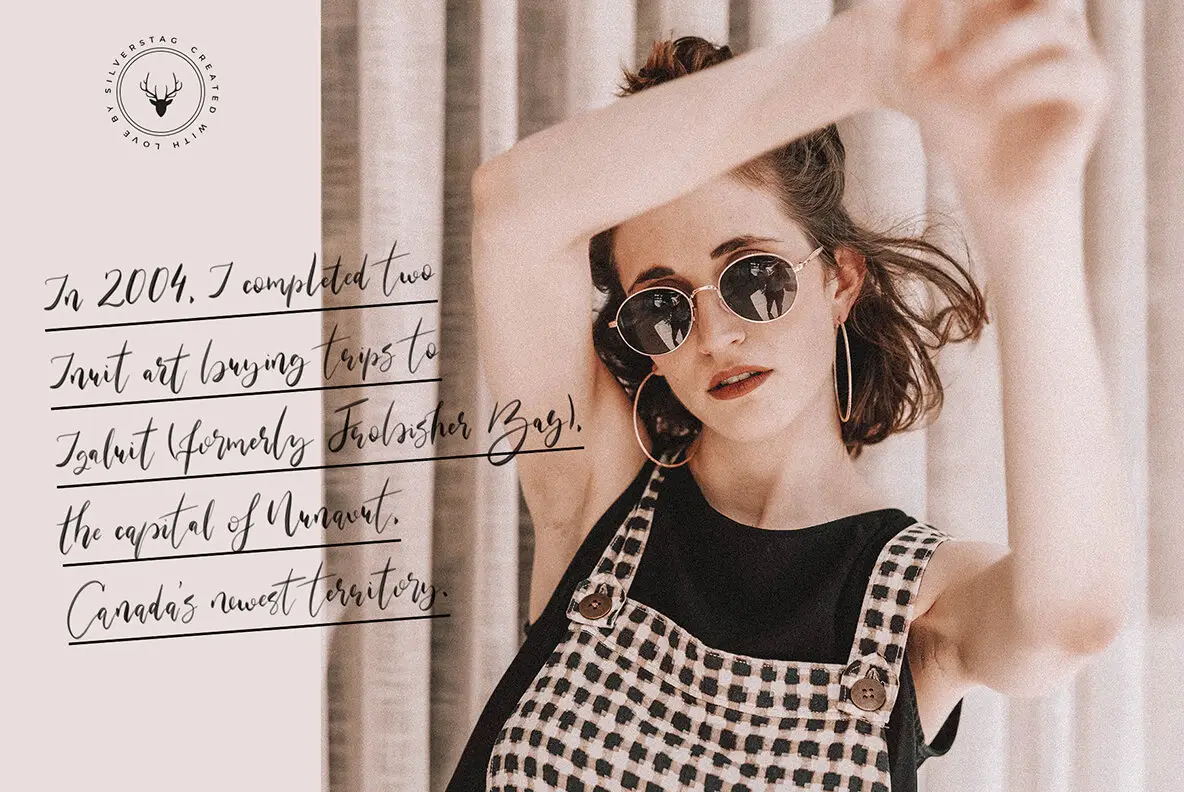 Maria Rose SVG Font Font - FontPath