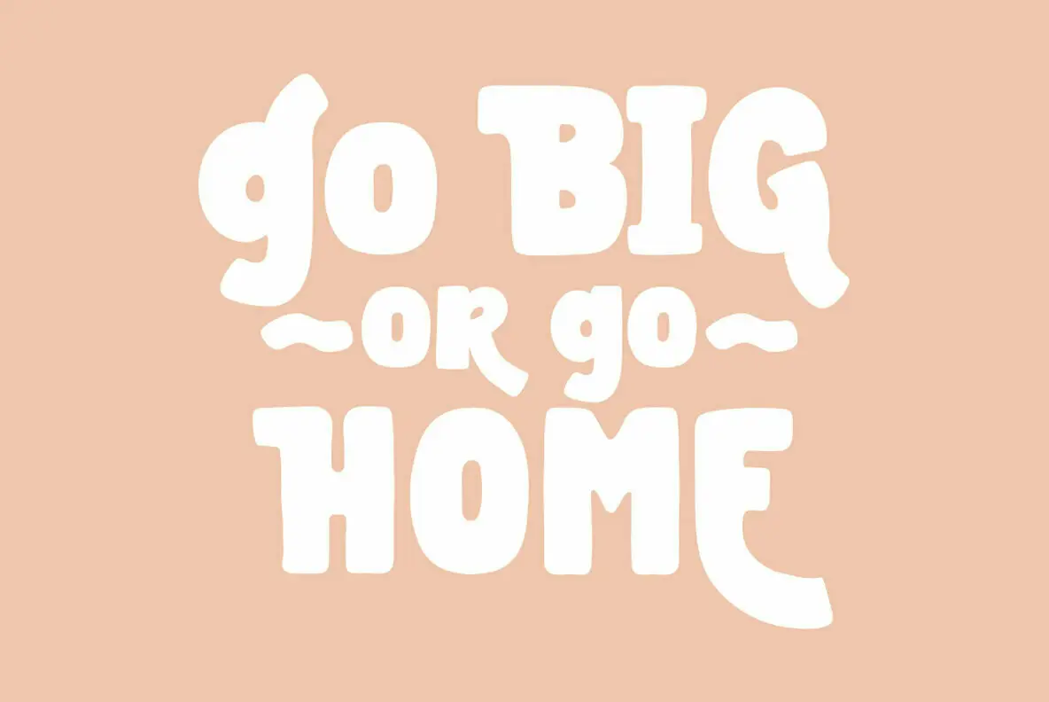 BE BOLD Font - YouWorkForThem