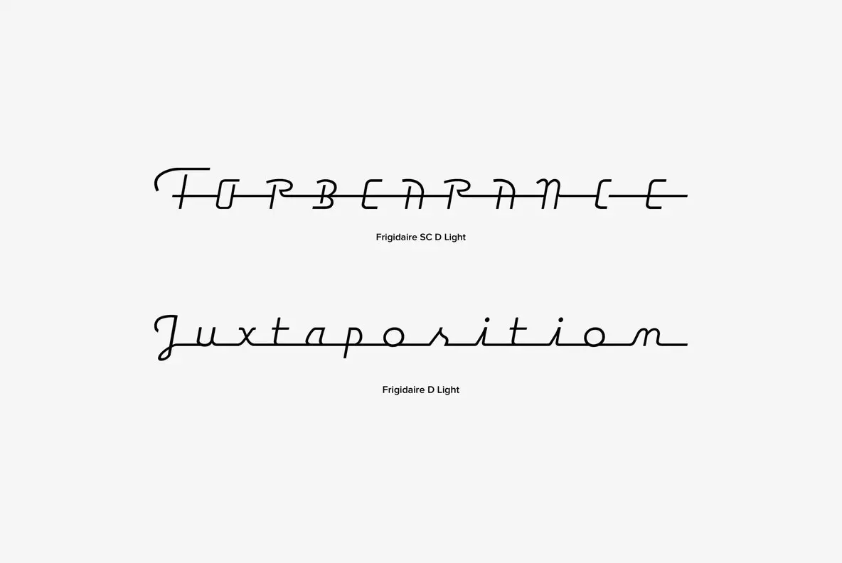 Frigidaire Font - YouWorkForThem