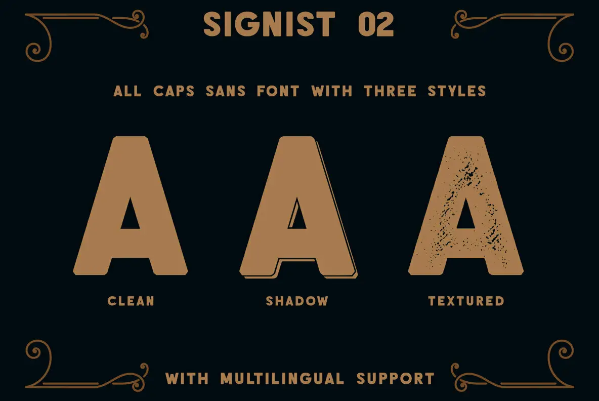 The Sign Writer Collection Font - YouWorkForThem