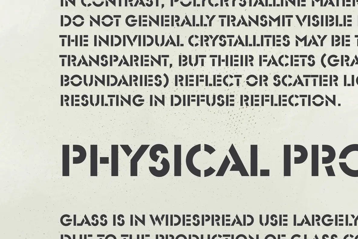 Glaser Stencil Font - YouWorkForThem