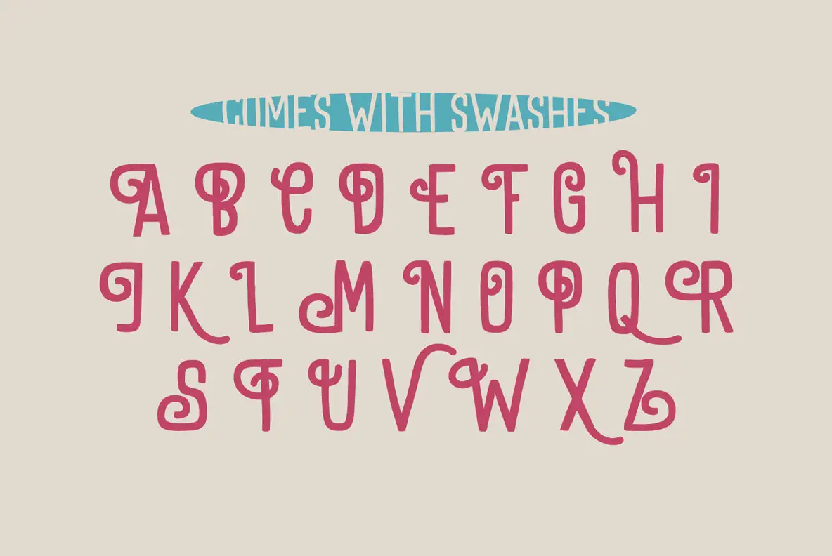 Goodie Bag Font - YouWorkForThem