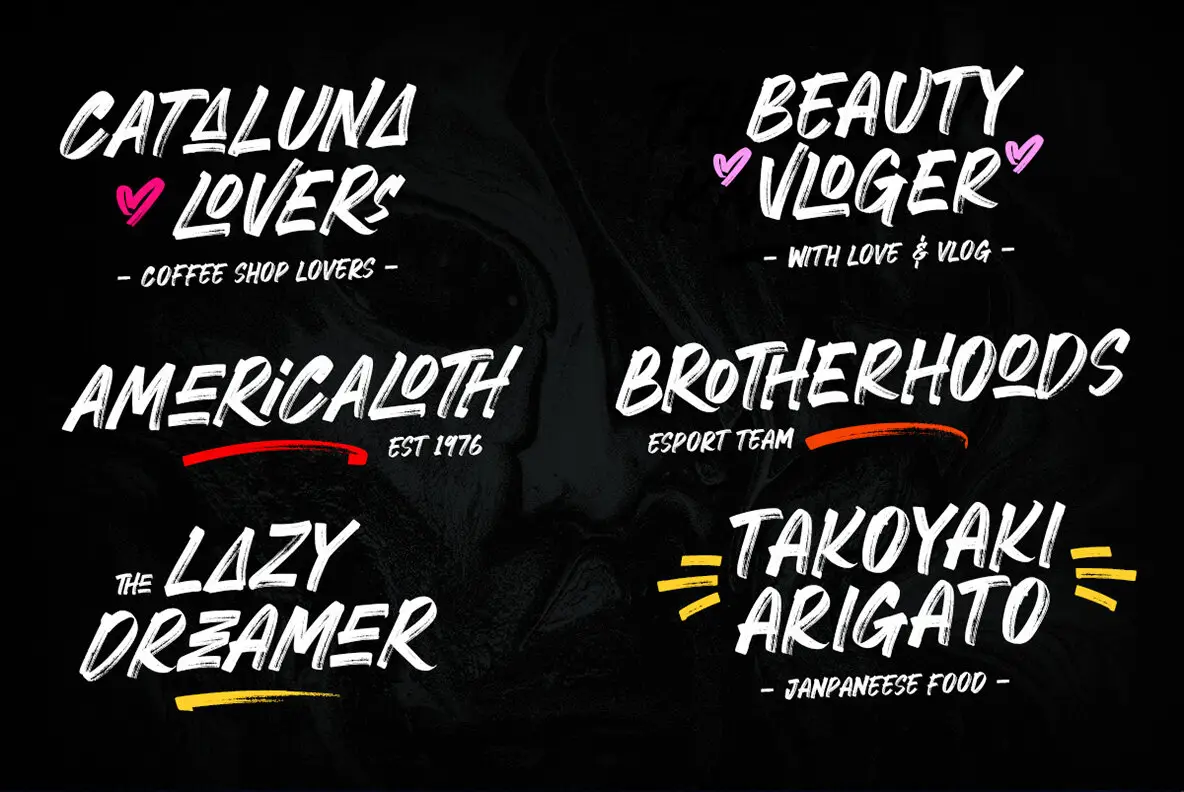 CRACKERS BRUSHER Font - YouWorkForThem