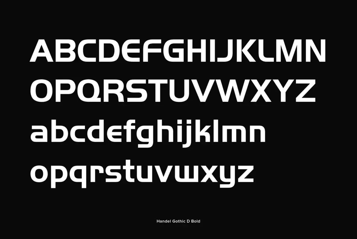 Handel Gothic Font - FontPath