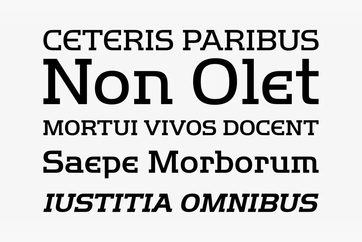 Handel Slab Font - FontPath