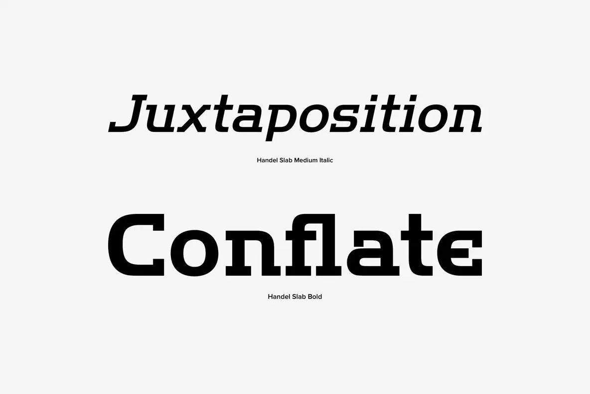 Handel Slab Font - FontPath