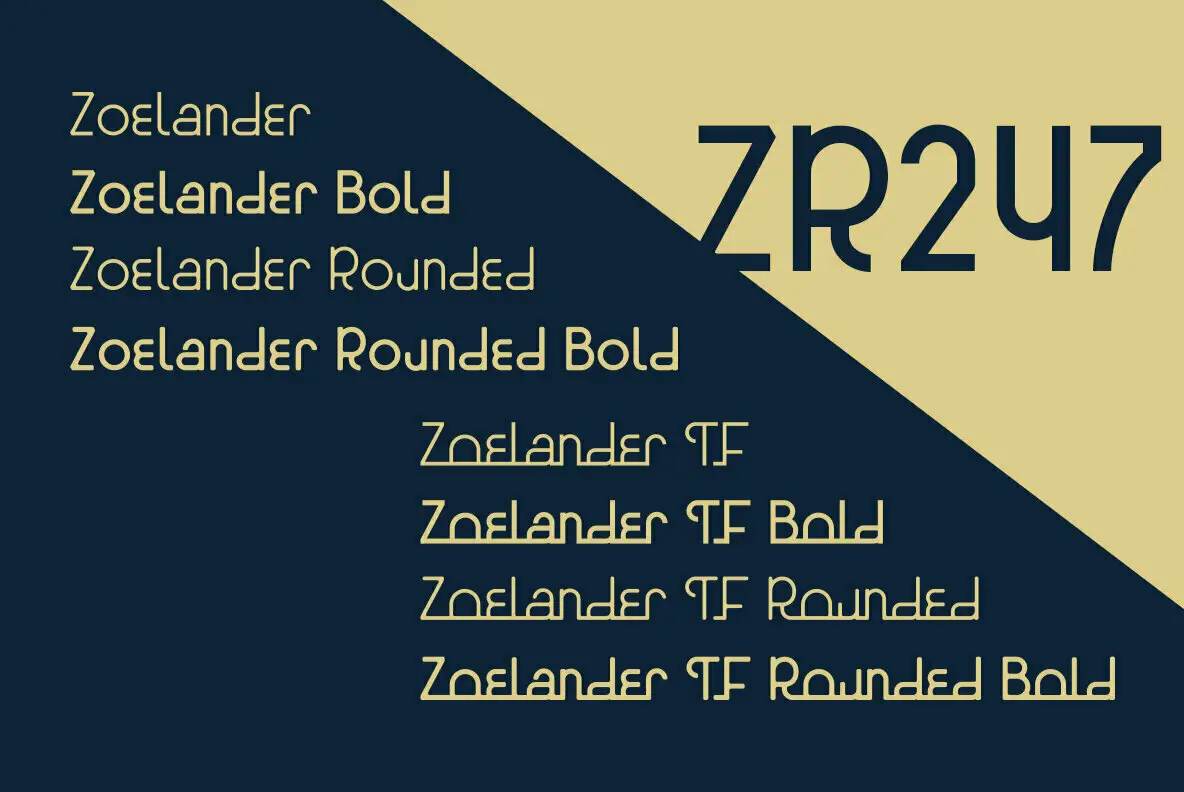 Zoelander Font - YouWorkForThem
