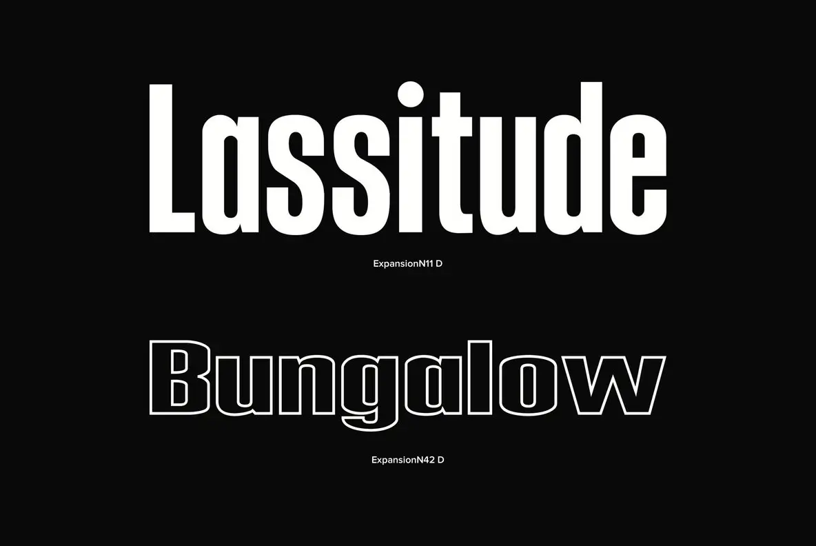 Expansion Font - YouWorkForThem