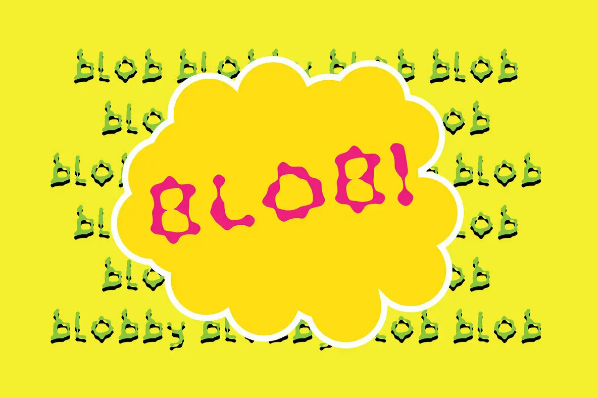 Little Blob Font - YouWorkForThem