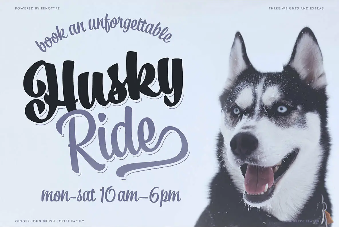 Ginger John Font - YouWorkForThem