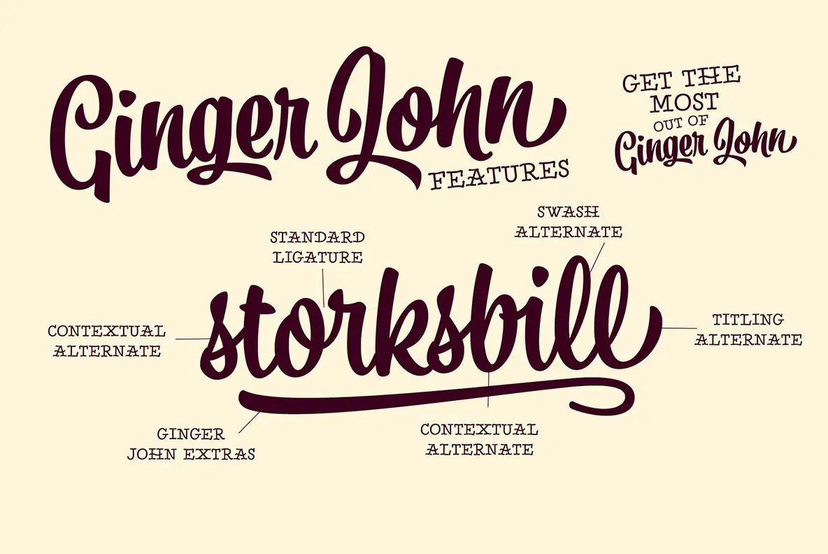 Ginger John Font - YouWorkForThem