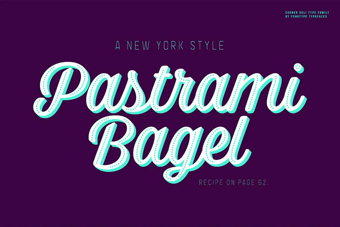 Corner Deli Font - YouWorkForThem